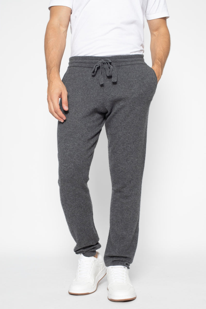 The Bradery | Perfect Cashmere - Cashmere Jogging Anthracite