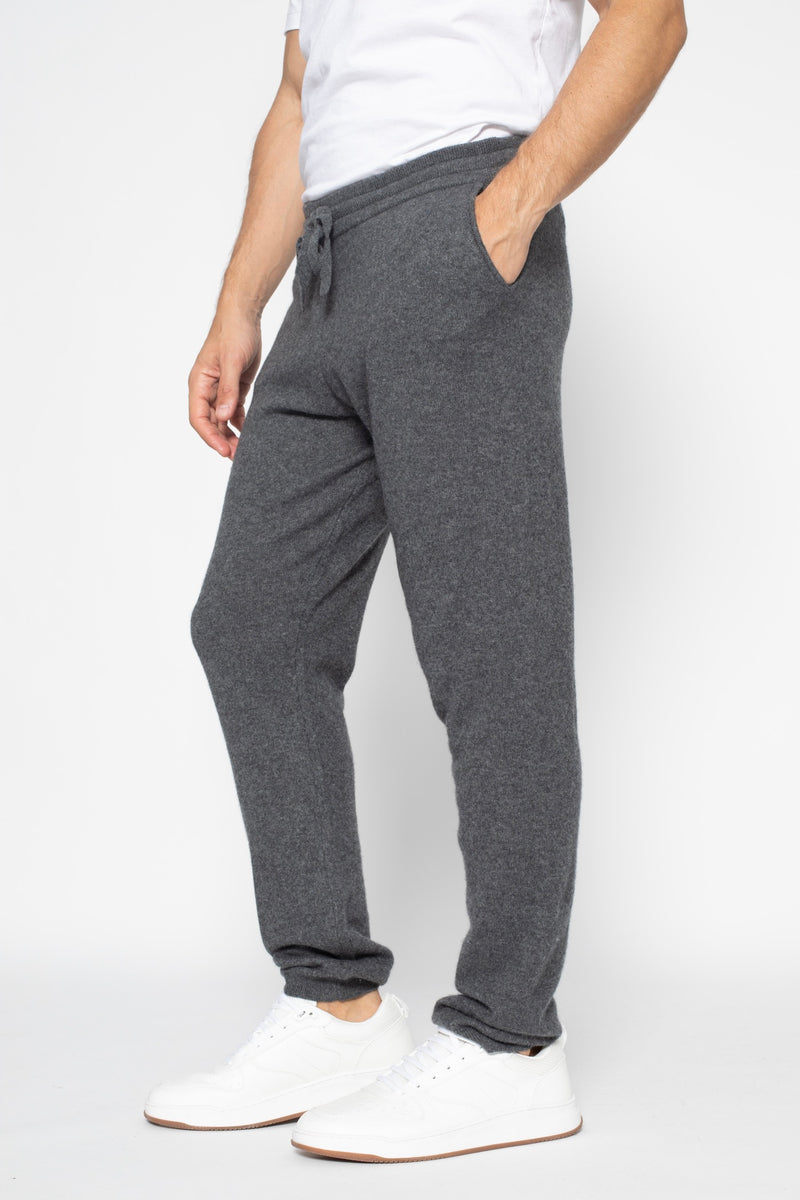 The Bradery | Perfect Cashmere - Cashmere Jogging Anthracite