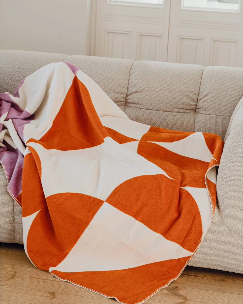 The Bradery | Noo.ma - Plaid Tul Coton Terracotta | The Bradery