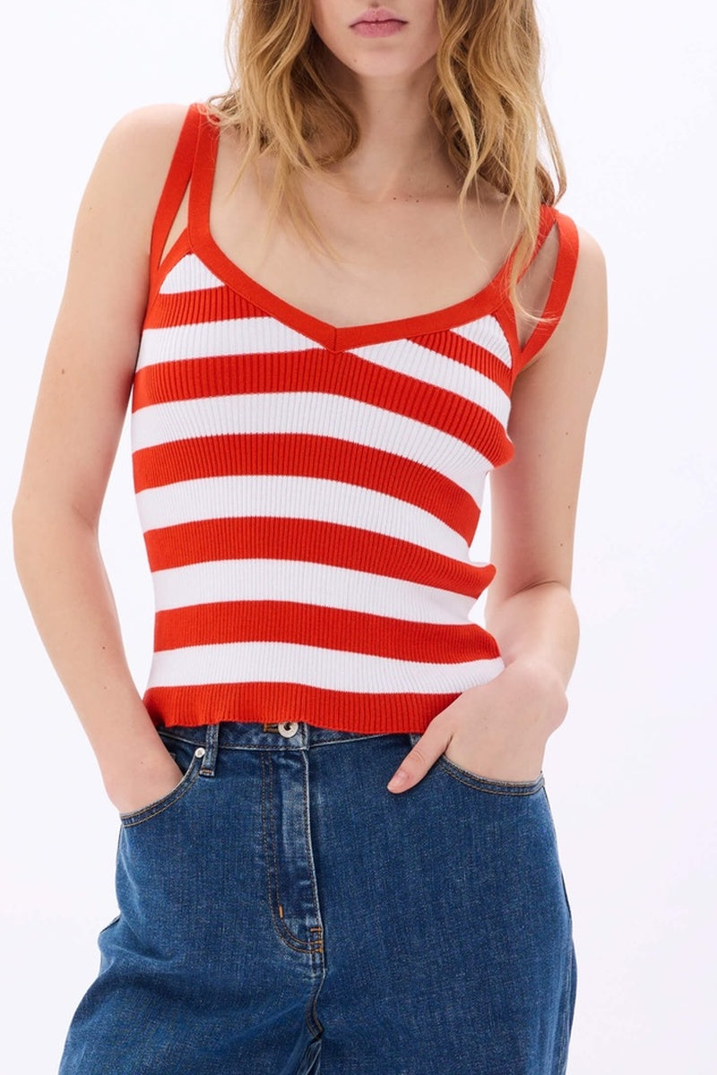 Top - Rouge - Femme | The Bradery